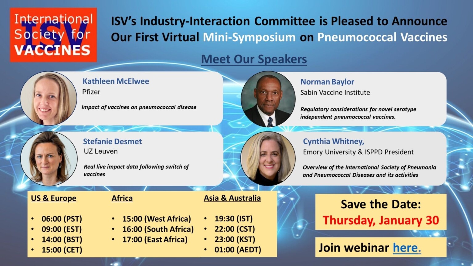 The International Society for Vaccines