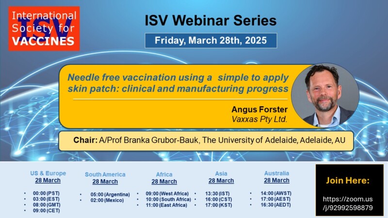 The International Society for Vaccines